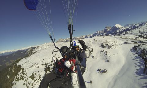 Paragliding in South Tyrol | Tandemfly South Tyrol - Paraglider Alpe di ...